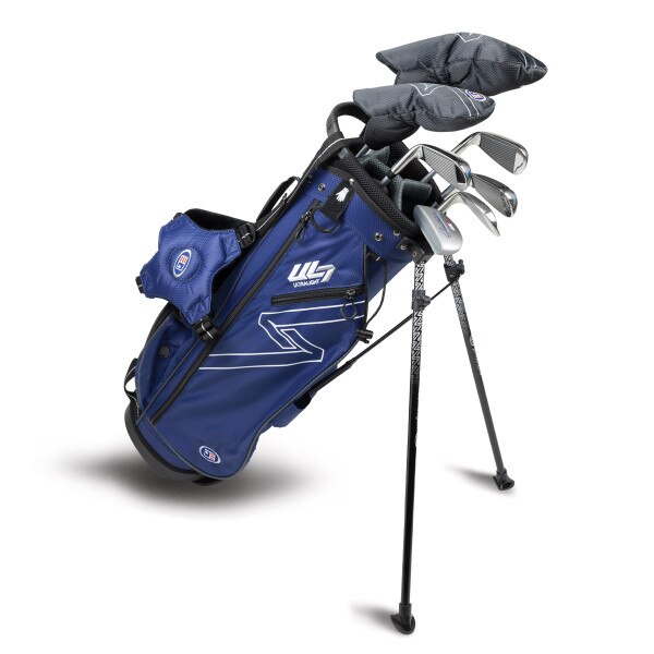 Right Hand UL7-54 7 Club Stand Set, Navy/Navy | U.S. Kids Golf