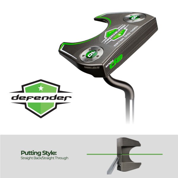 Right Hand epTOUR Defender Goose Neck Putter |U.S. Kids Golf